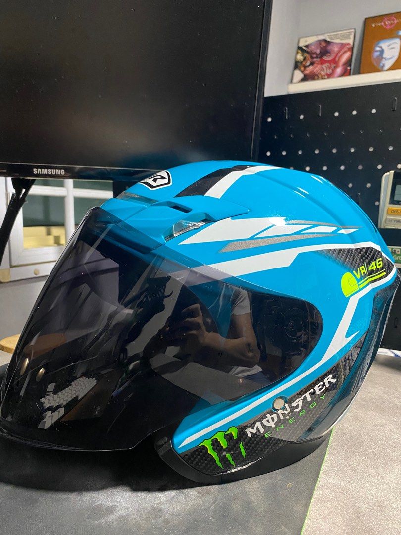 YAMAHA MHR HELMET, Motorcycles, Motorcycle Apparel on Carousell