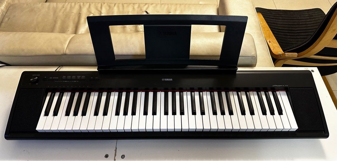 Yamaha Piaggero NP-12 Black Keyboard, Hobbies & Toys, Music & Media ...