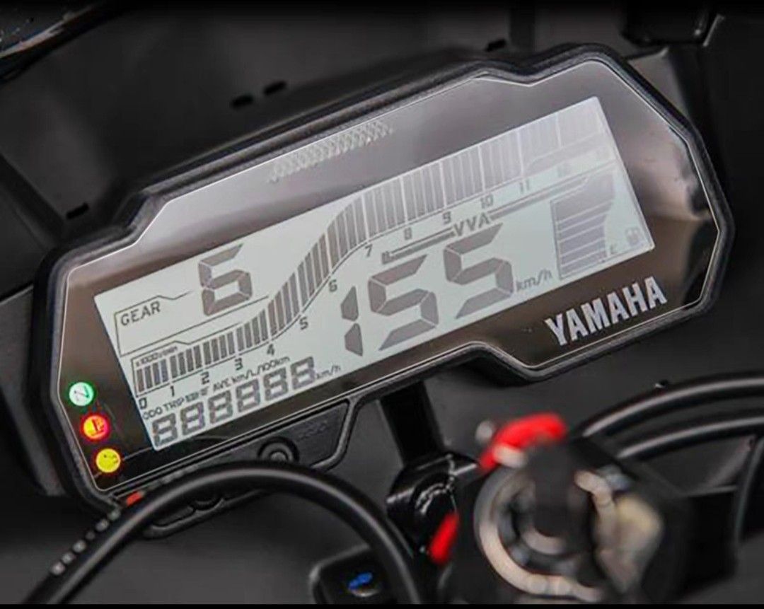 Yamaha R15 v3 speedometer screen protector, Motorcycles, Motorcycle ...