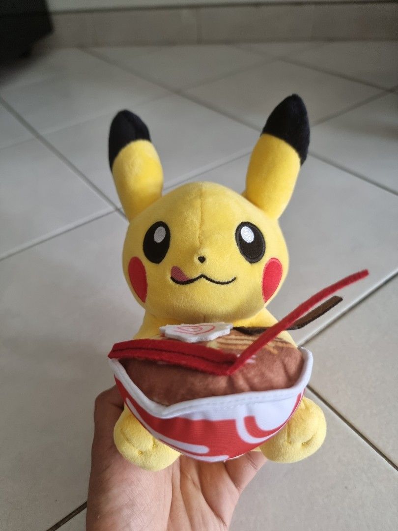 Yokohama pikachu ramen plush [Japan Exclusive] [Limited Edition ...