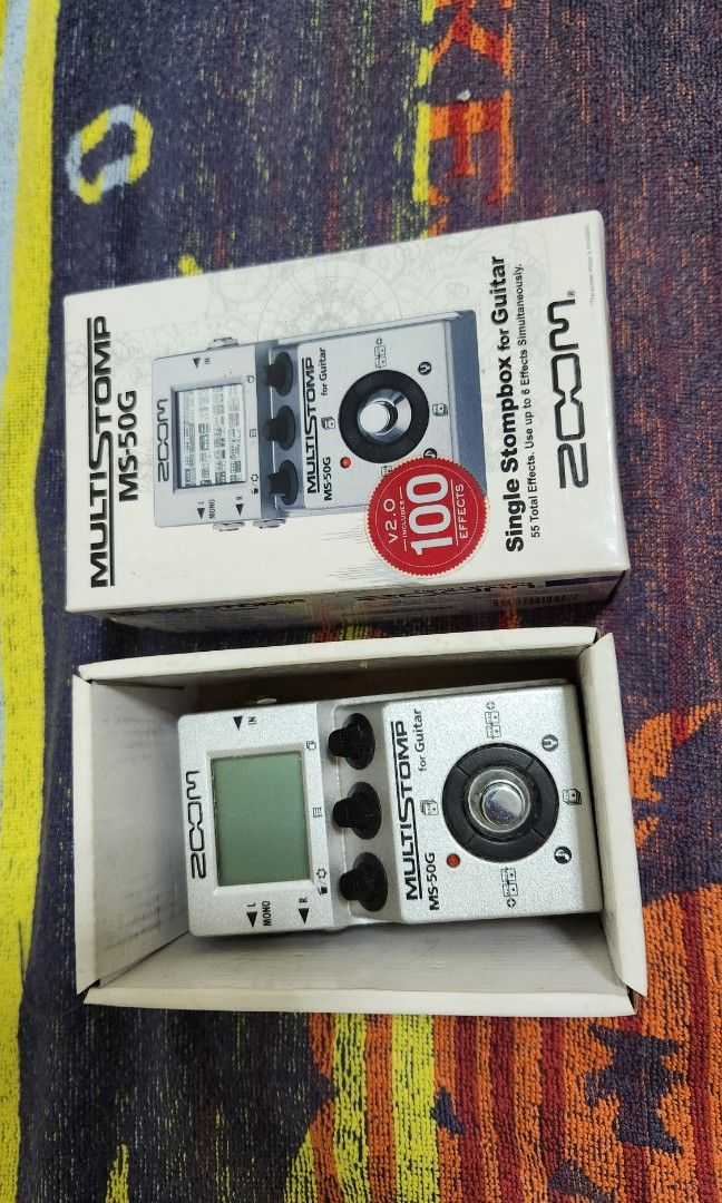 Zoom Multistomp MS-50G, Audio, Other Audio Equipment on Carousell