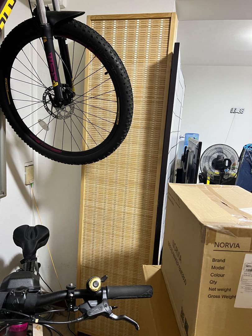 10 panels wooded divider with stand, Furniture & Home Living, Home ...