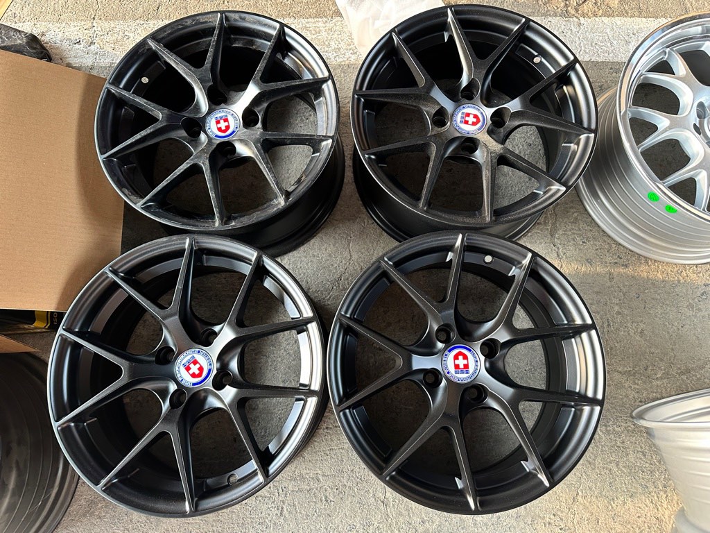 15” HRE Design code 5308 Mags 4Holes pcd 100 Bnew, Car Parts ...