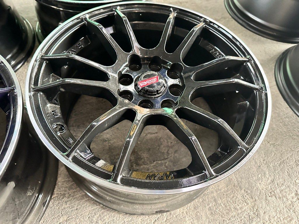 15” Rays 57XT Design Mags 4Holes pcd100-114 Brandnew, Car Parts ...