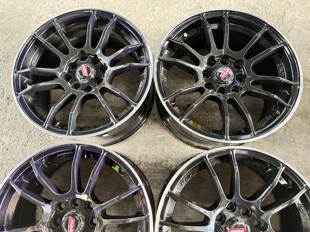 15” Rays 57XT Design Mags 4Holes pcd100-114 Brandnew, Car Parts ...