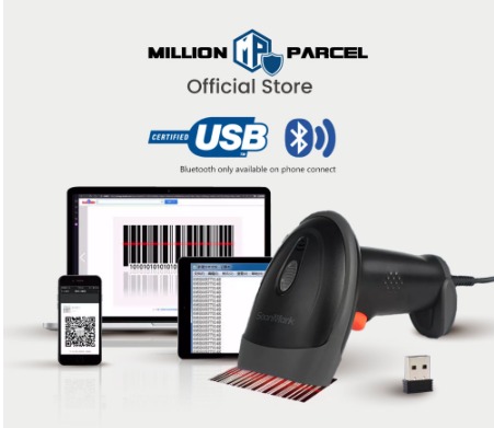 1D/2D Barcode Scanner | Wireless Scanner | Bluetooth Scanner | For ...