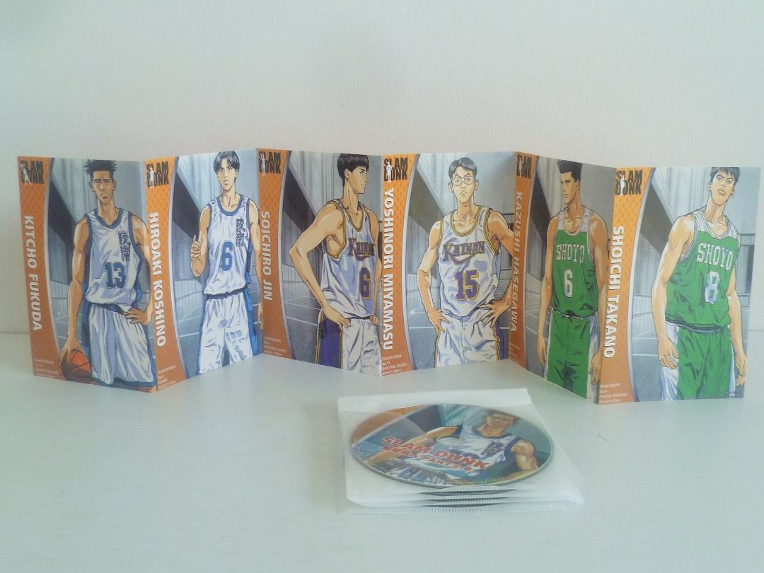 2003 Japan TOEI SLAM DUNK DVD Box Set Part III (8 discs.), Hobbies ...
