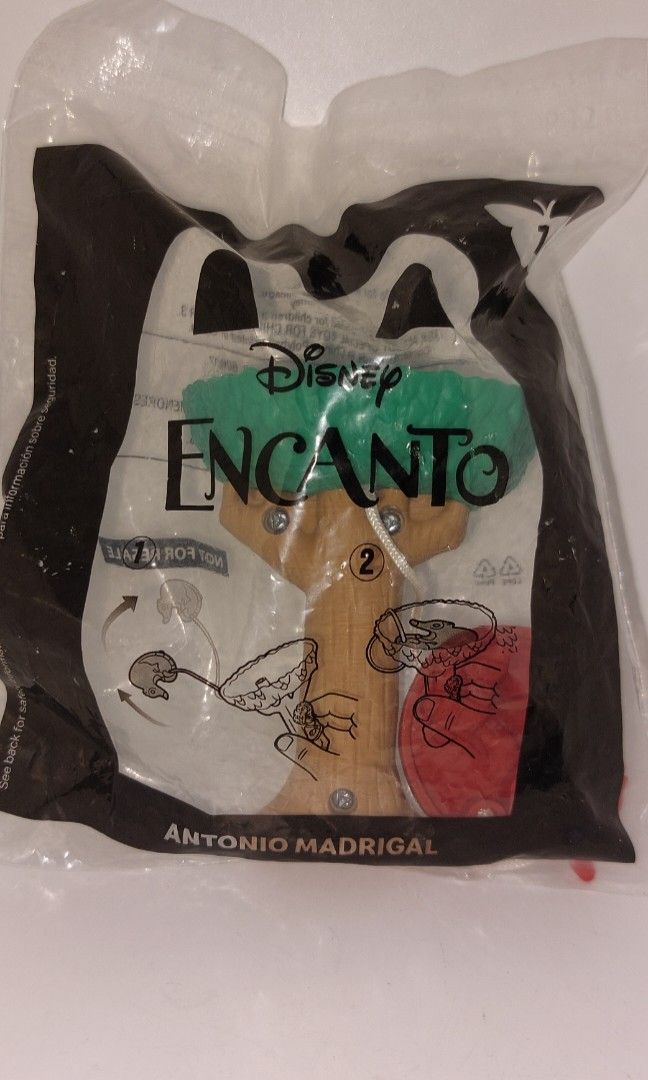 2021 Mcdonald's Happy Meal Disney Encanto Antonio Madrigal Collectible ...