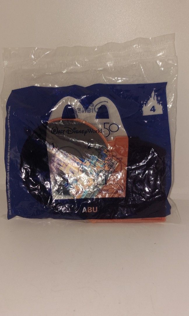 2021 Walt Disney World 50 Aladdin's Abu Mcdonald's Happy Meal ...