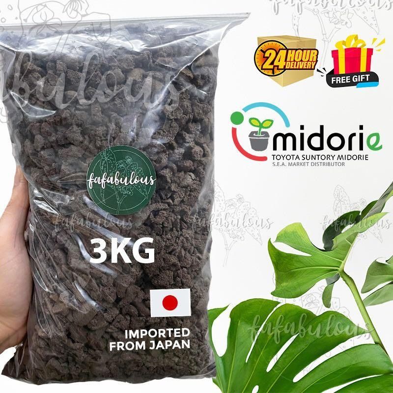3KG PAFCAL Chips - Authentic Midorie Soil-less Medium - Imported from ...