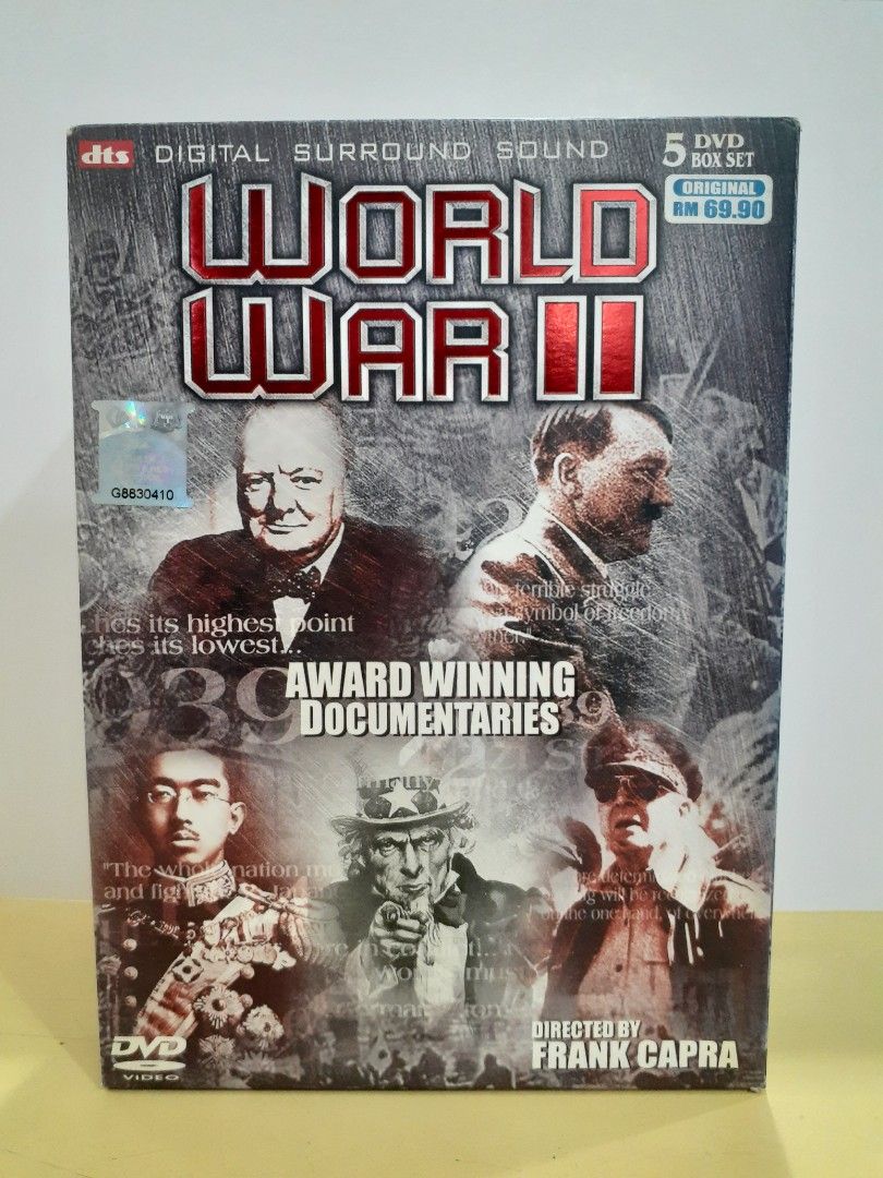 (5DVD) World War II, Hobbies & Toys, Music & Media, CDs & DVDs on Carousell