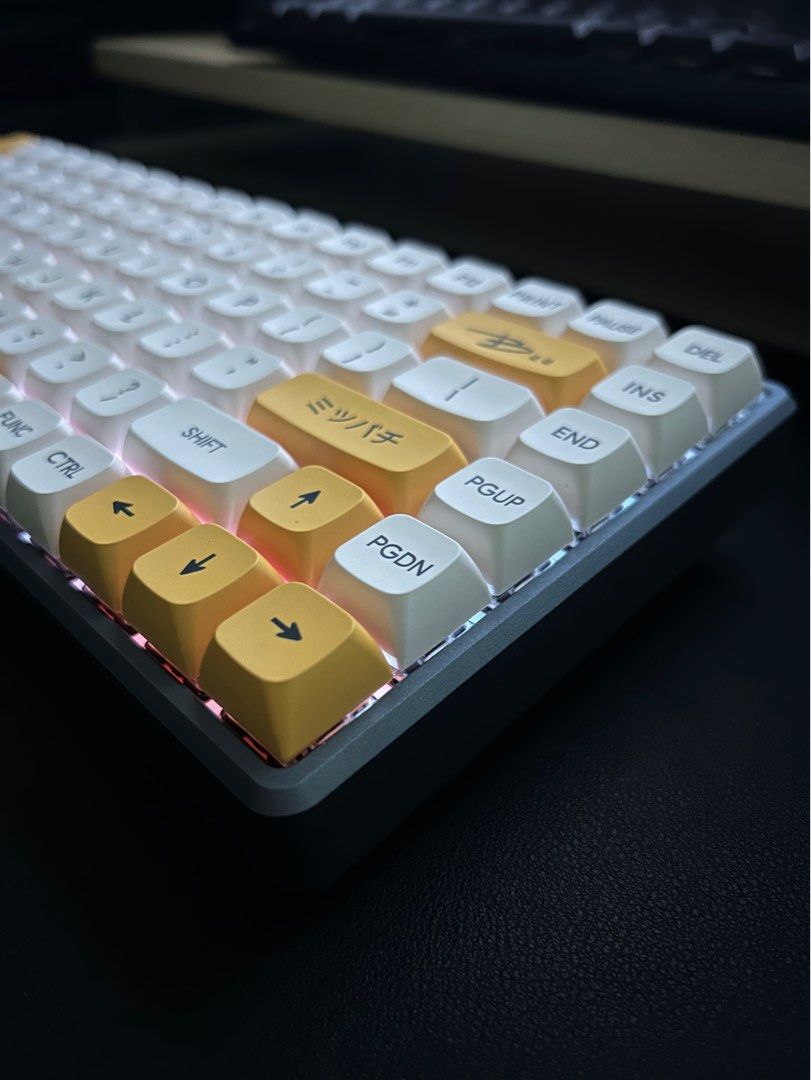 80% Custom Mechanical Keyboard - Full Aluminium (XDA honey and milk ...