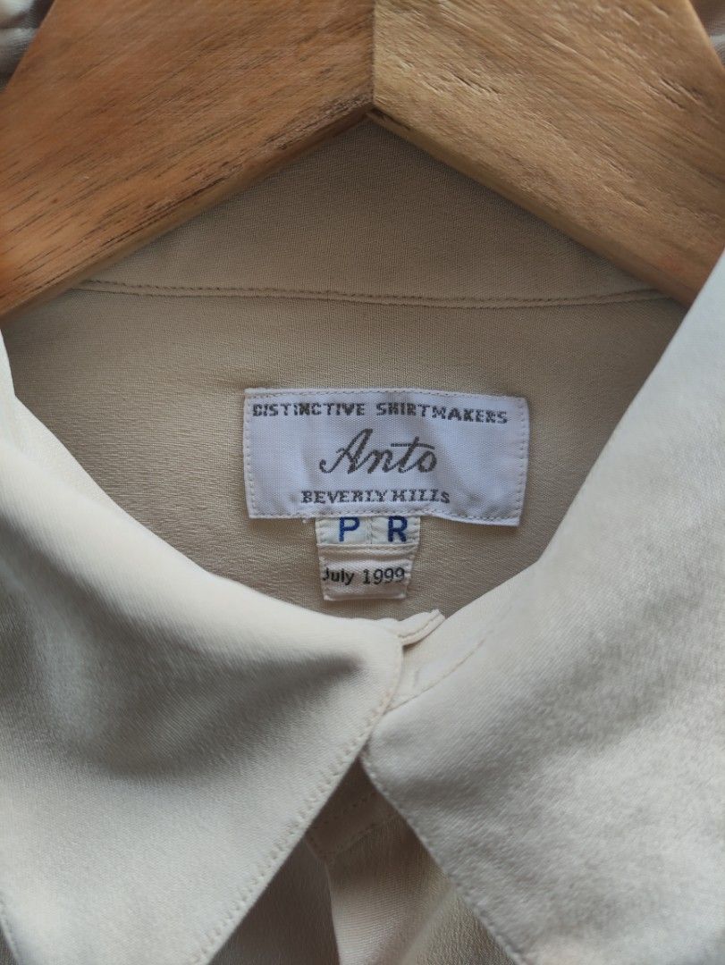 90s Vintage Anto Beverly Hills Bespoke Shirt, Men's Fashion, Tops ...