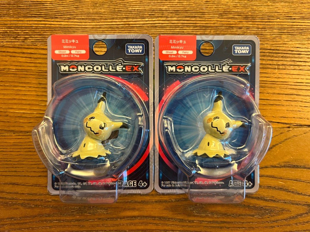 [全新日版] 寵物小精靈 Pokemon 謎擬Q Mimikyu 擺設 Figure MONCOLLE EX, 興趣及遊戲, 玩具 & 遊戲類 ...