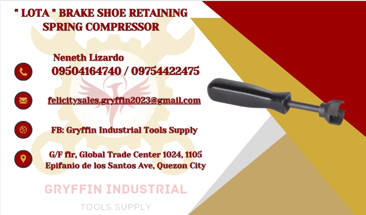 " LOTA " BRAKE SHOE RETAINING SPRING COMPRESSOR, Commercial ...