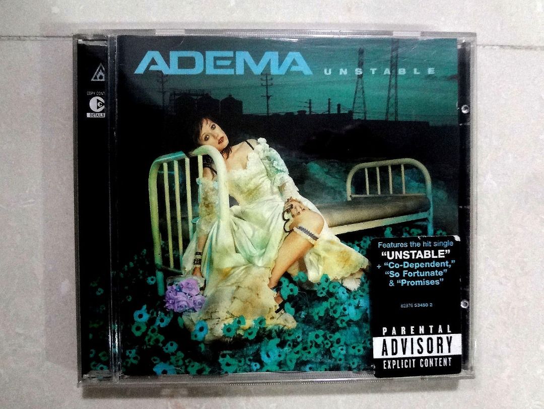 ADEMA CD Unstable, Hobbies & Toys, Music & Media, CDs & DVDs on Carousell
