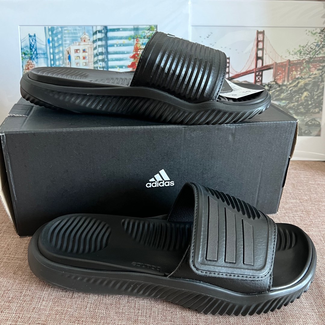 Adidas Alphabounce Slide 2.0, Men's Fashion, Footwear, Slippers ...