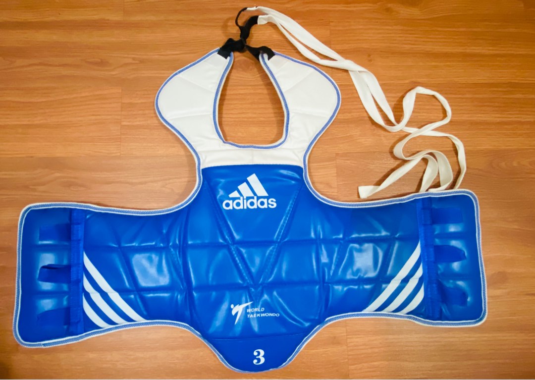 Adidas Taekwondo Armor Vest, Sports Equipment, Sports & Games, Combat ...