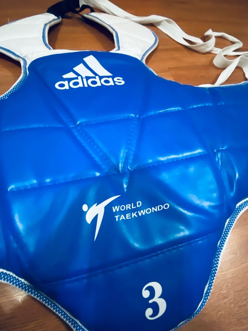 Adidas Taekwondo Armor Vest, Sports Equipment, Sports & Games, Combat ...