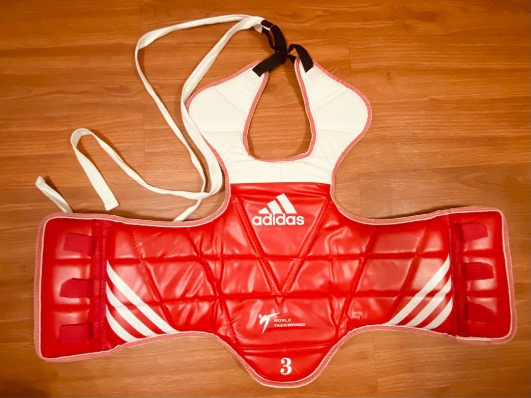 Adidas Taekwondo Armor Vest, Sports Equipment, Sports & Games, Combat ...