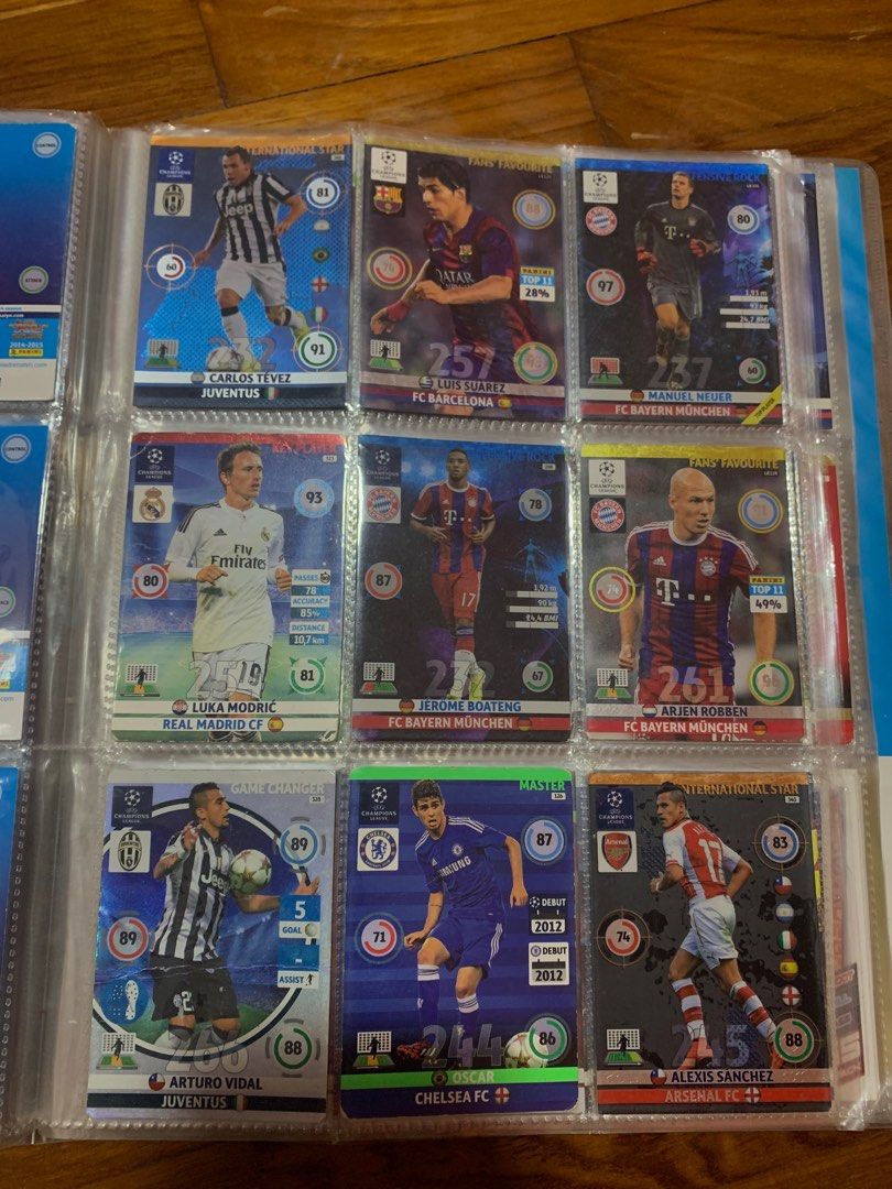 Adrenalyn official trading cards & match attax cards, Hobbies & Toys ...