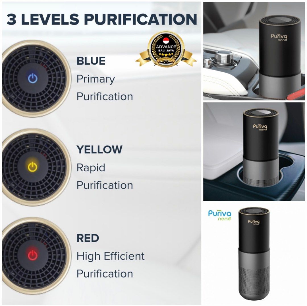 Advance Puriva Nano Best 2023 Air Purifier for Baby Stroller Car ...