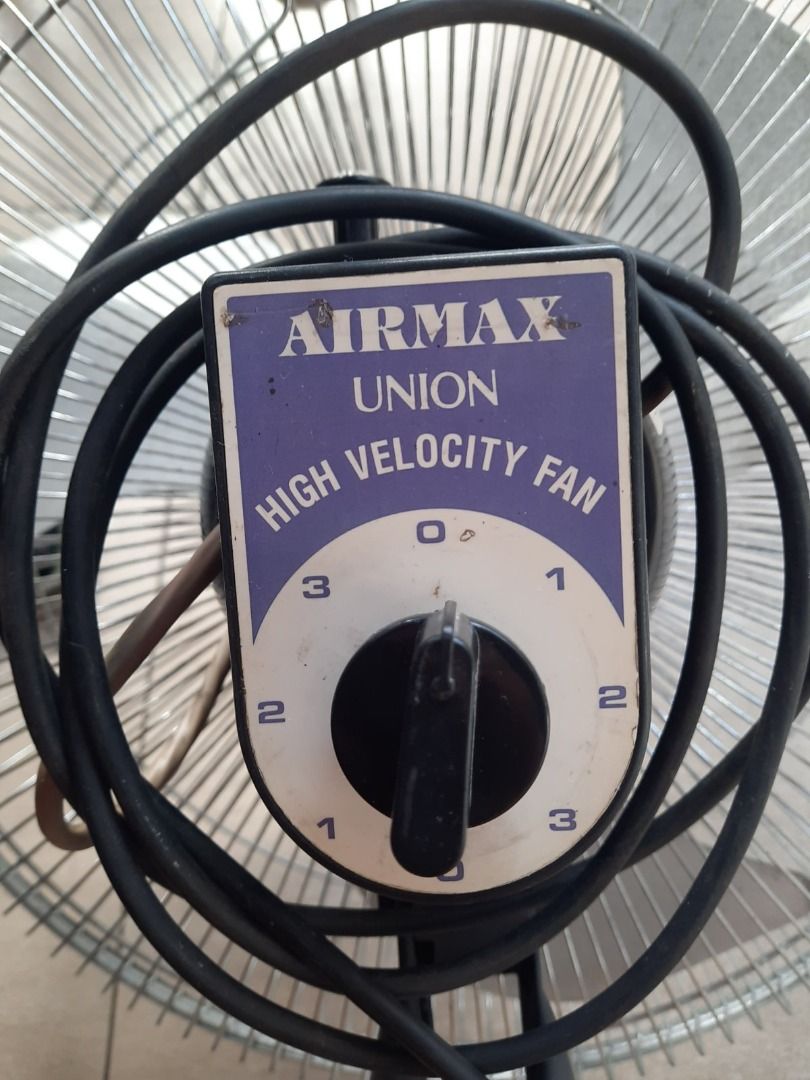 AIRMAX ELECTRIC FAN, Furniture & Home Living, Lighting & Fans, Fans on ...
