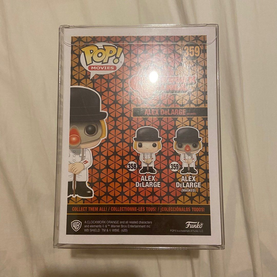 Alex Delarge Special Edition Funko Pop, Hobbies & Toys, Toys & Games on ...