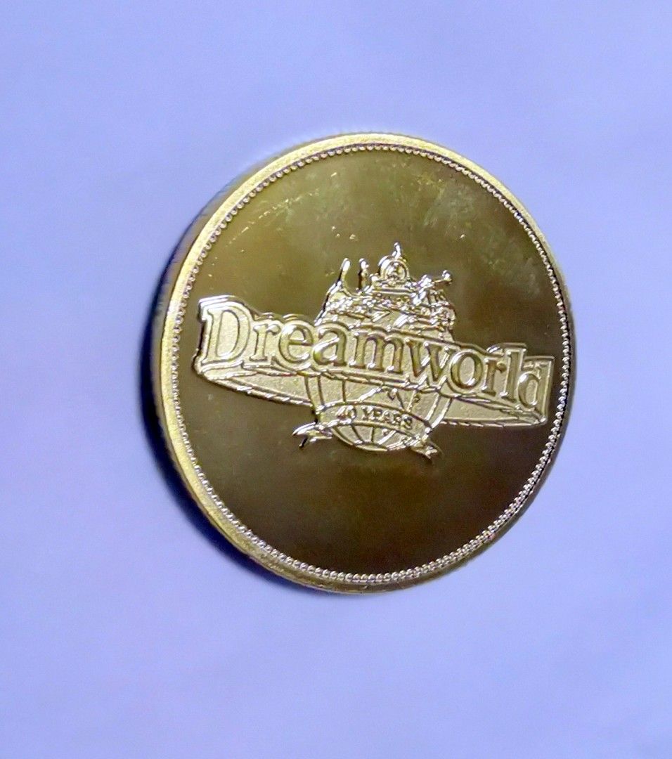 AUS DREAMWORLD LIMITED 40TH YEAR SPECIAL KOALA GOLD COIN, Hobbies ...