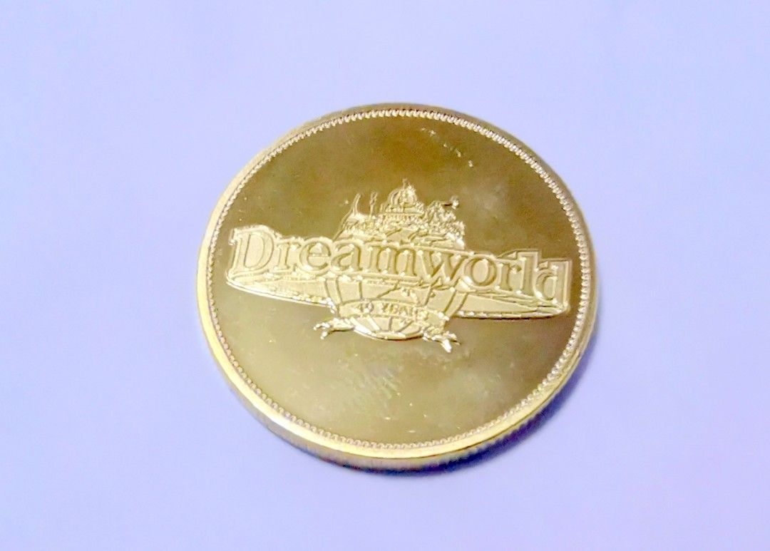 AUS DREAMWORLD LIMITED 40TH YEAR SPECIAL KOALA GOLD COIN, Hobbies ...