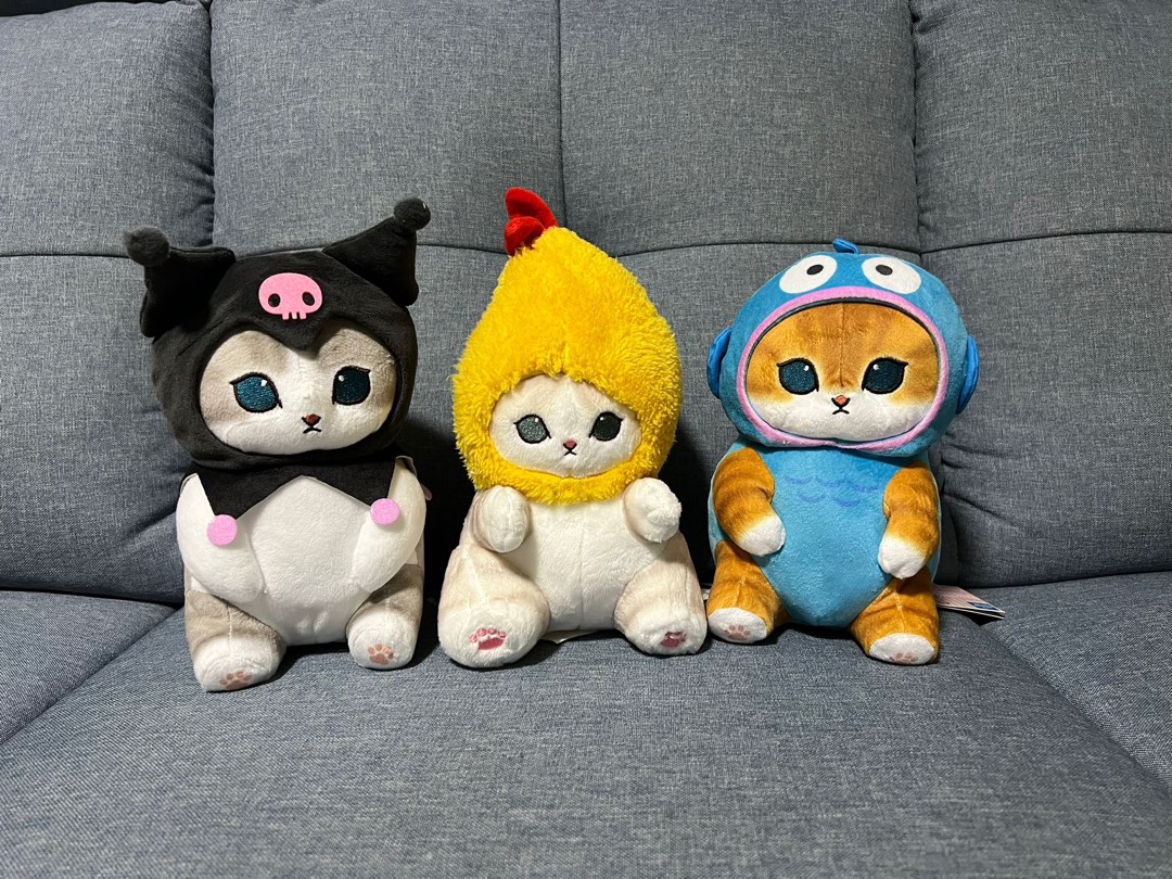 Authentic Mofusand Cat Ebi fry fried prawn soft toy plush plushie ...