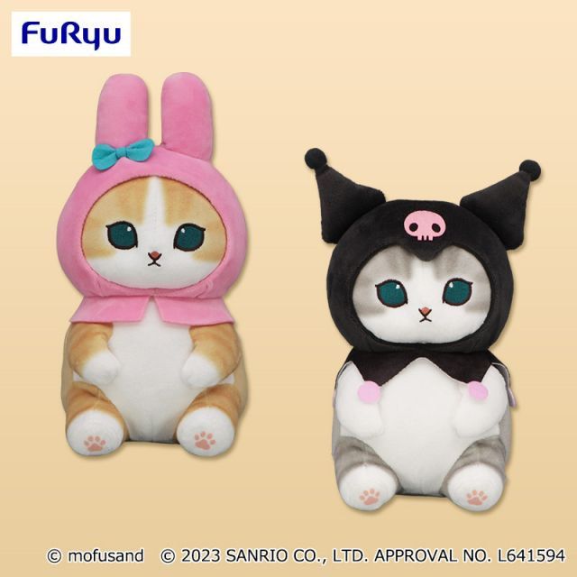 Authentic Sanrio Characters Mofusand Cat Kuromi My Melody soft toy plush plushie, Hobbies & Toys ...