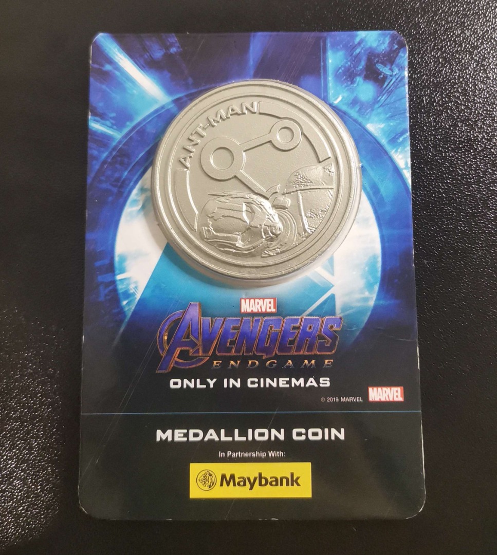 Avengers Medallion Coin (Ant-Man), Hobbies & Toys, Collectibles ...