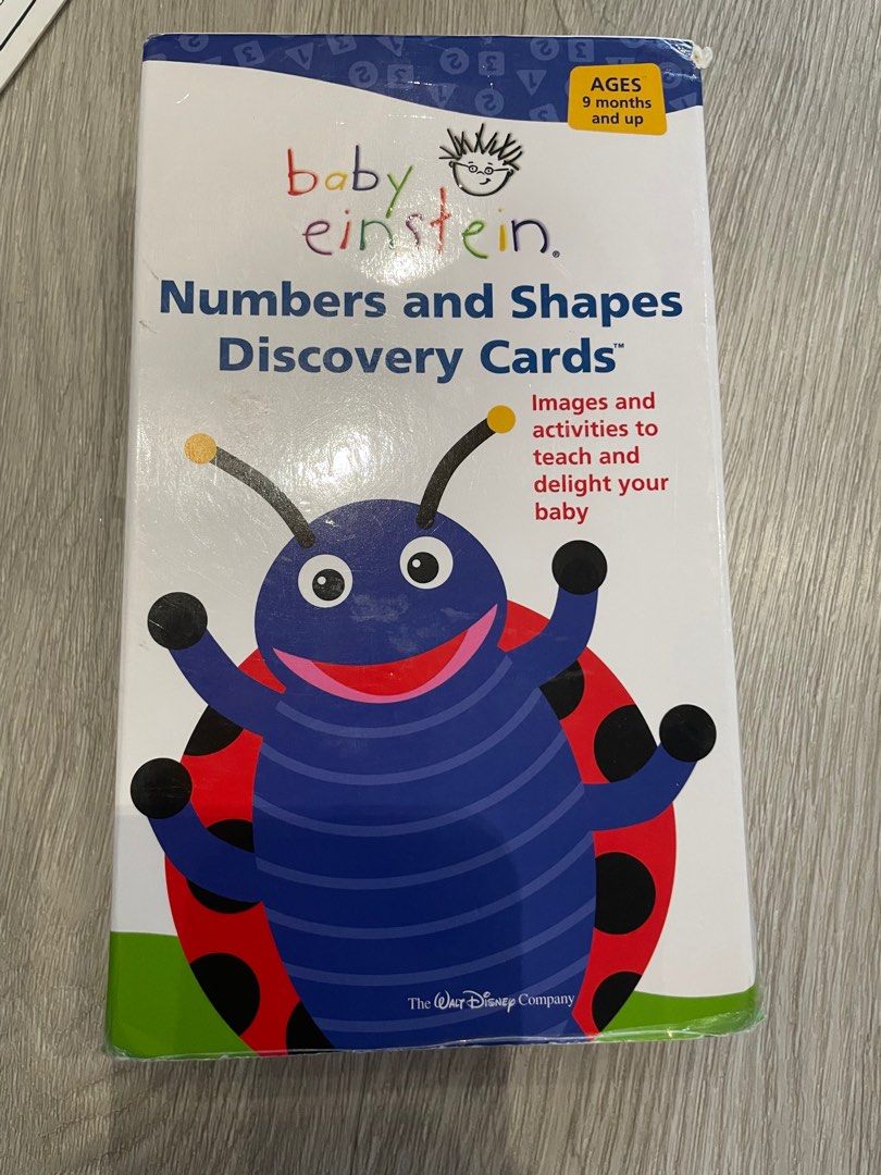Baby Einstein Numbers And Shapes Discovery Cards