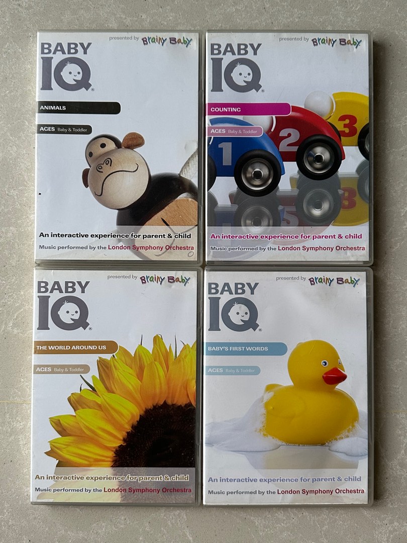 24pcs Baby IQ, Baby Einstein & Barney and Friends DVDs, Babies & Kids ...