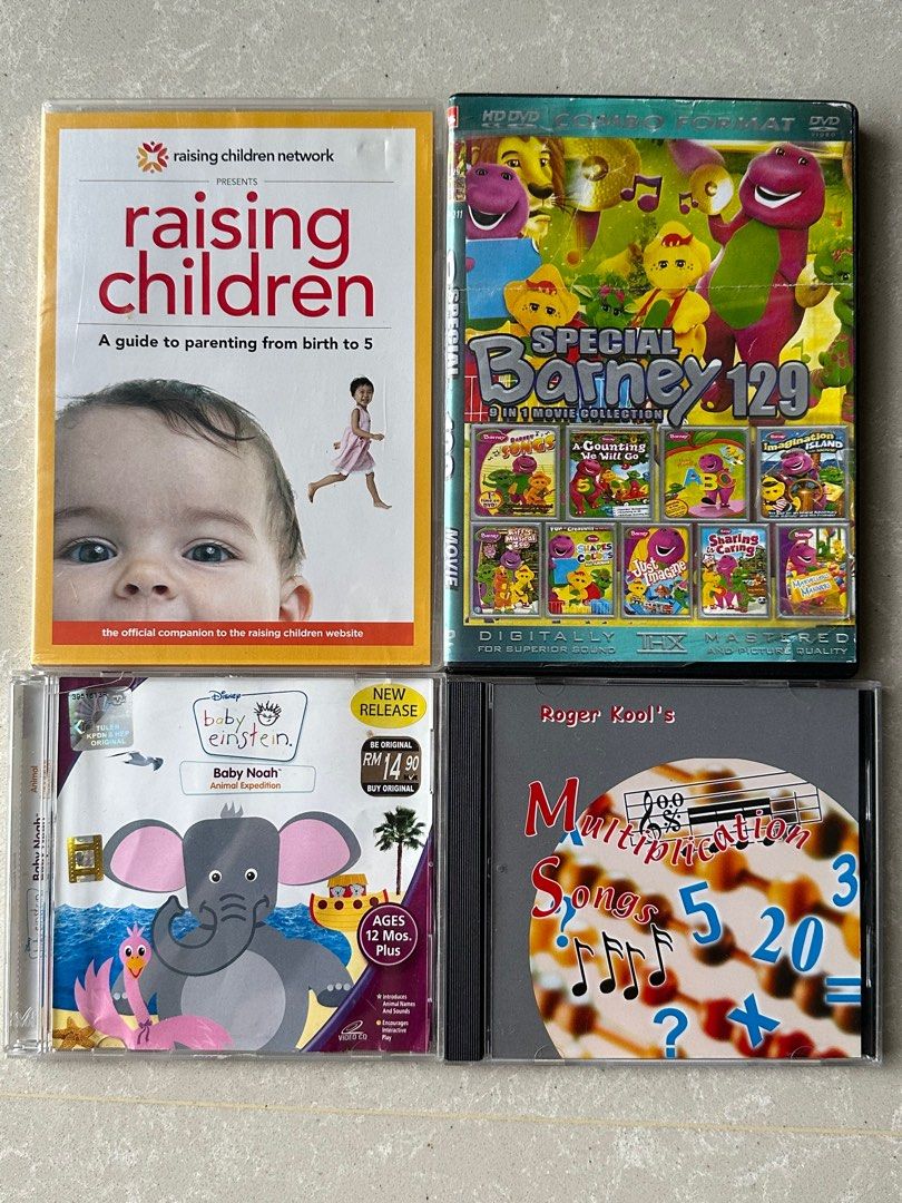 24pcs Baby IQ, Baby Einstein & Barney and Friends DVDs, Babies & Kids ...