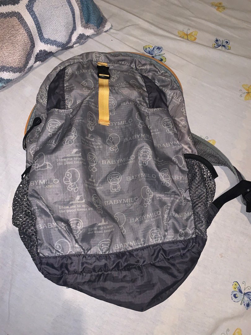 Baby Milo X Sanrio, Men's Fashion, Bags, Backpacks on Carousell