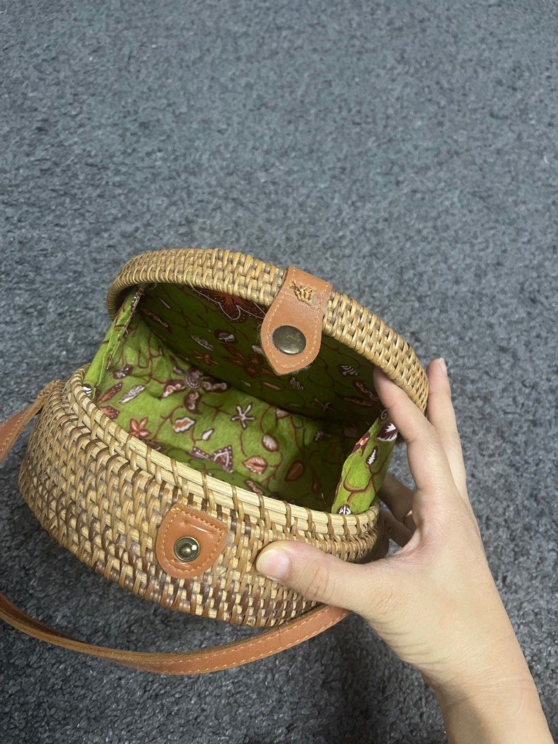 Bag Rotan from Bali, Women's Fashion, Bags & Wallets, Beach Bags on ...