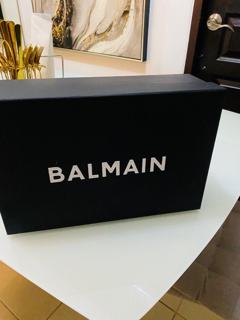 Balmain shoe Box, Furniture & Home Living, Home Improvement ...