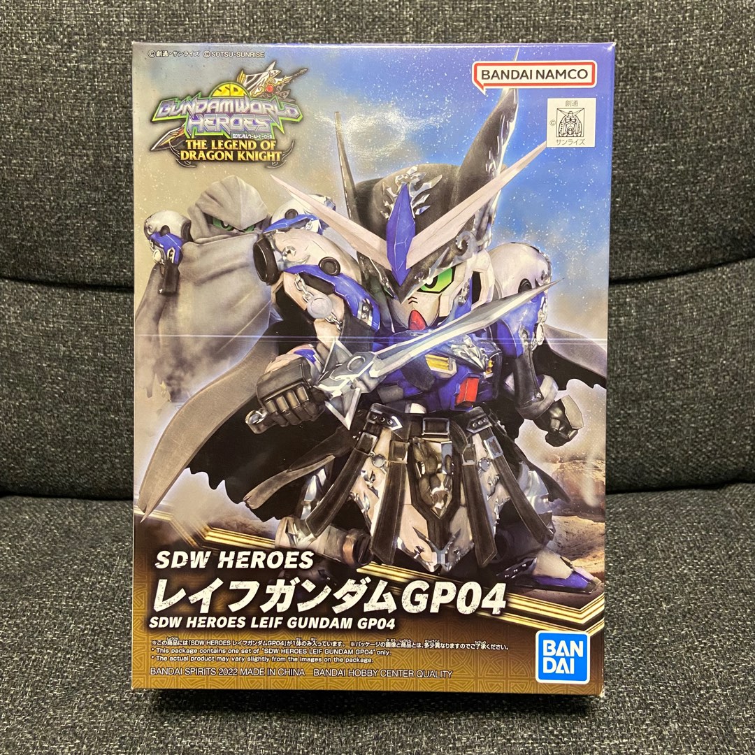 BANDAI 萬代 SD高達 SDW HEROES 25 LEIF GUNDAM GP04 拼砌模型, 興趣及遊戲, 玩具 & 遊戲類 ...