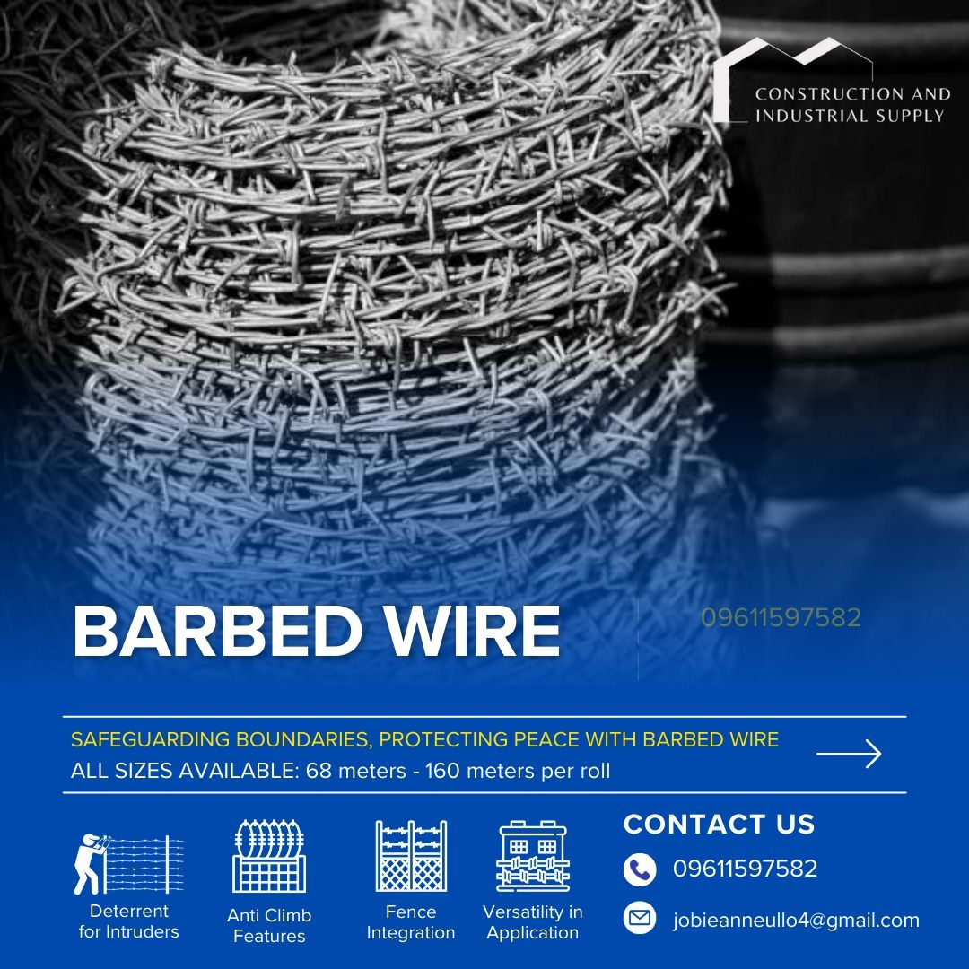 Barb | Steel Wire | Security Wire | Farm | Fencing | Barbed Wire ...