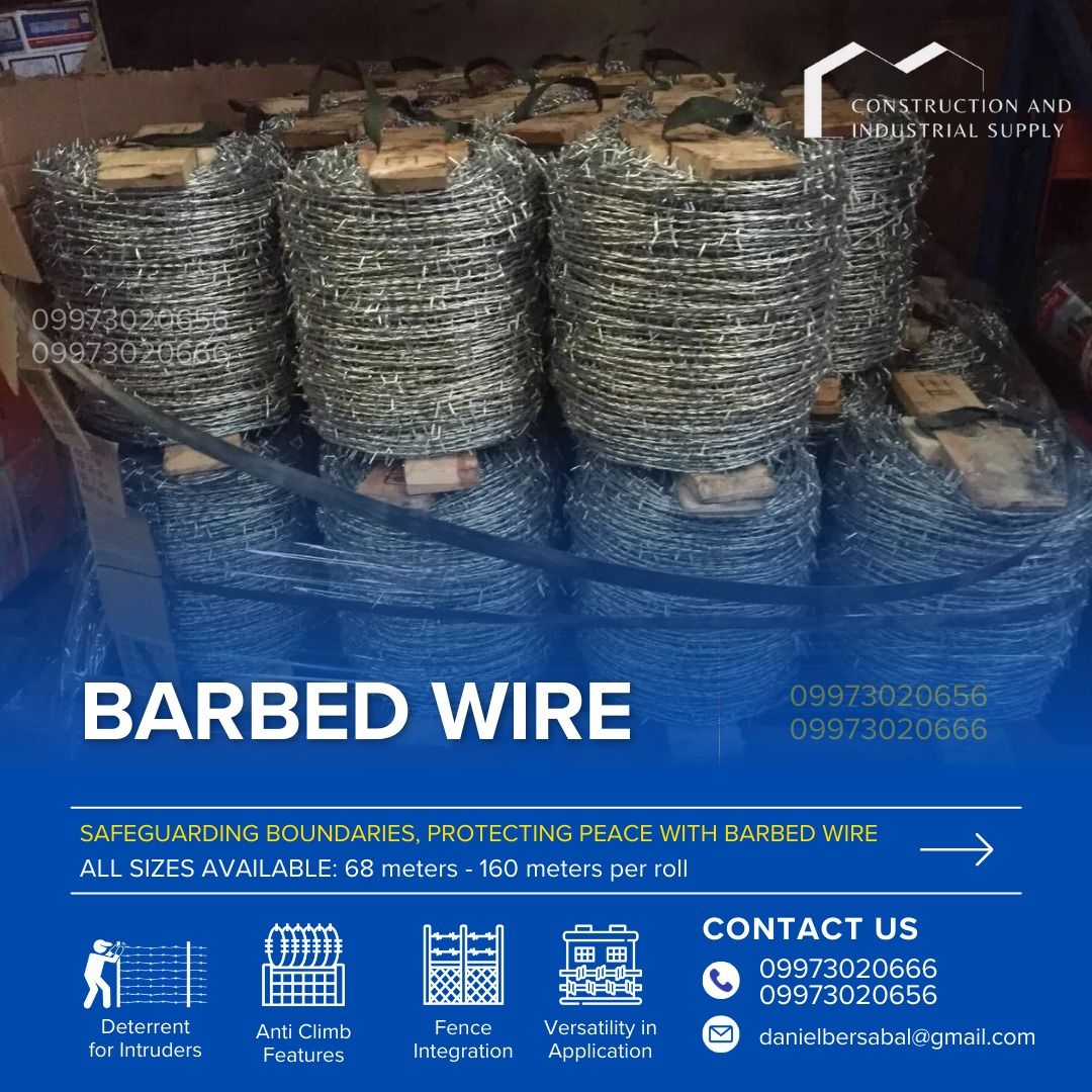 Barbed Wire | Prison Wire | Boundary Wire | Fencing Equipment | Barb ...