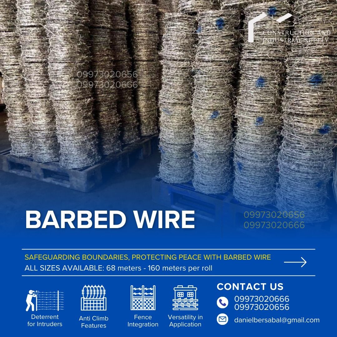 Barbed Wire | Prison Wire | Boundary Wire | Fencing Equipment | Barb ...
