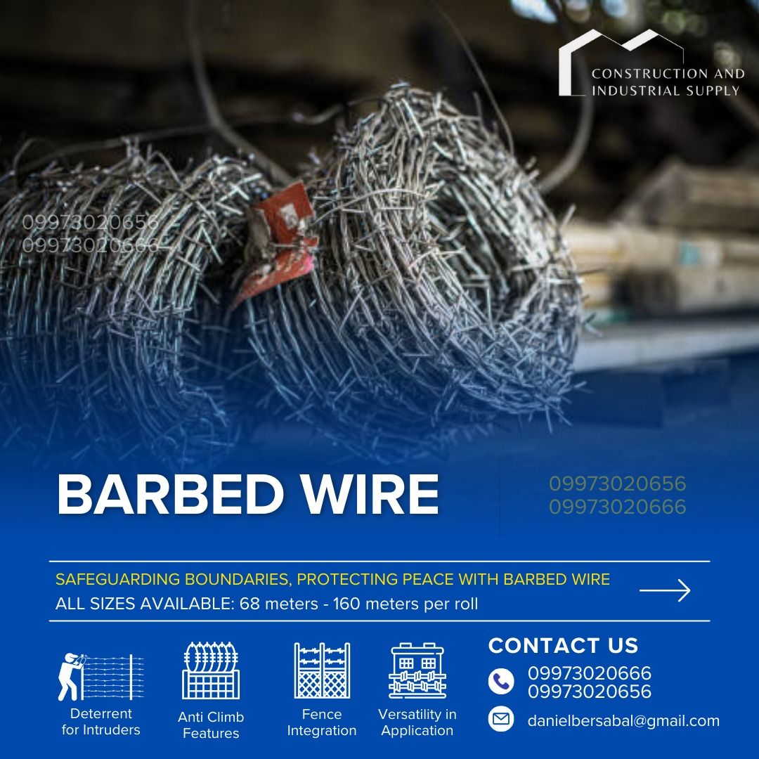 Barbed Wire | Prison Wire | Boundary Wire | Fencing Equipment | Barb ...
