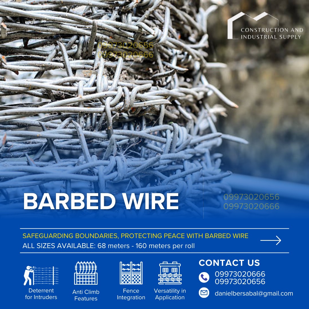 Barbed Wire | Prison Wire | Boundary Wire | Fencing Equipment | Barb ...