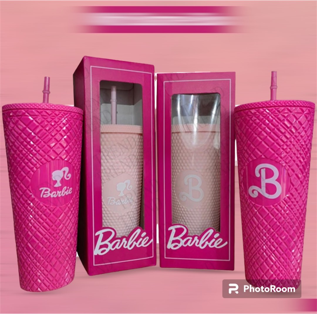 Barbie Tumbler with Box, Furniture & Home Living, Kitchenware ...