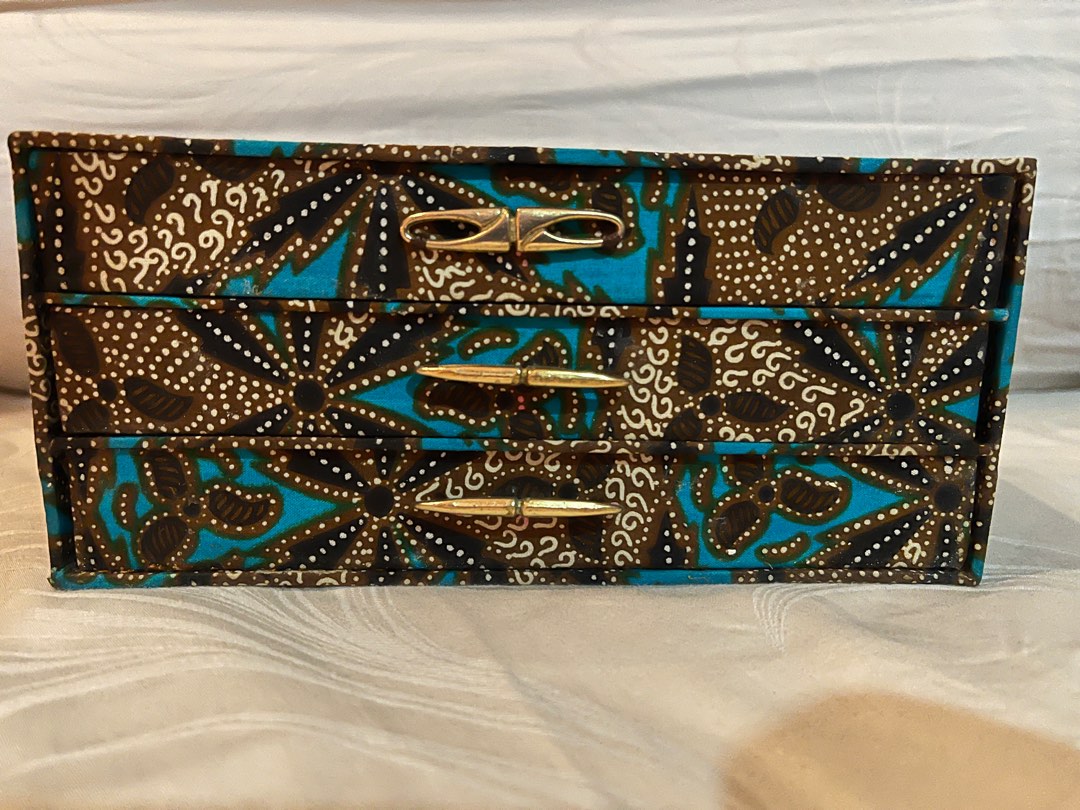 Batik box for storage, Furniture & Home Living, Home Improvement ...