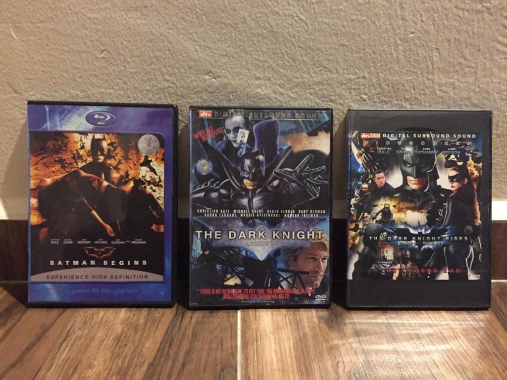 Batman DVDs 1 - 3, TV & Home Appliances, TV & Entertainment, Blu-Ray & Media Players on Carousell