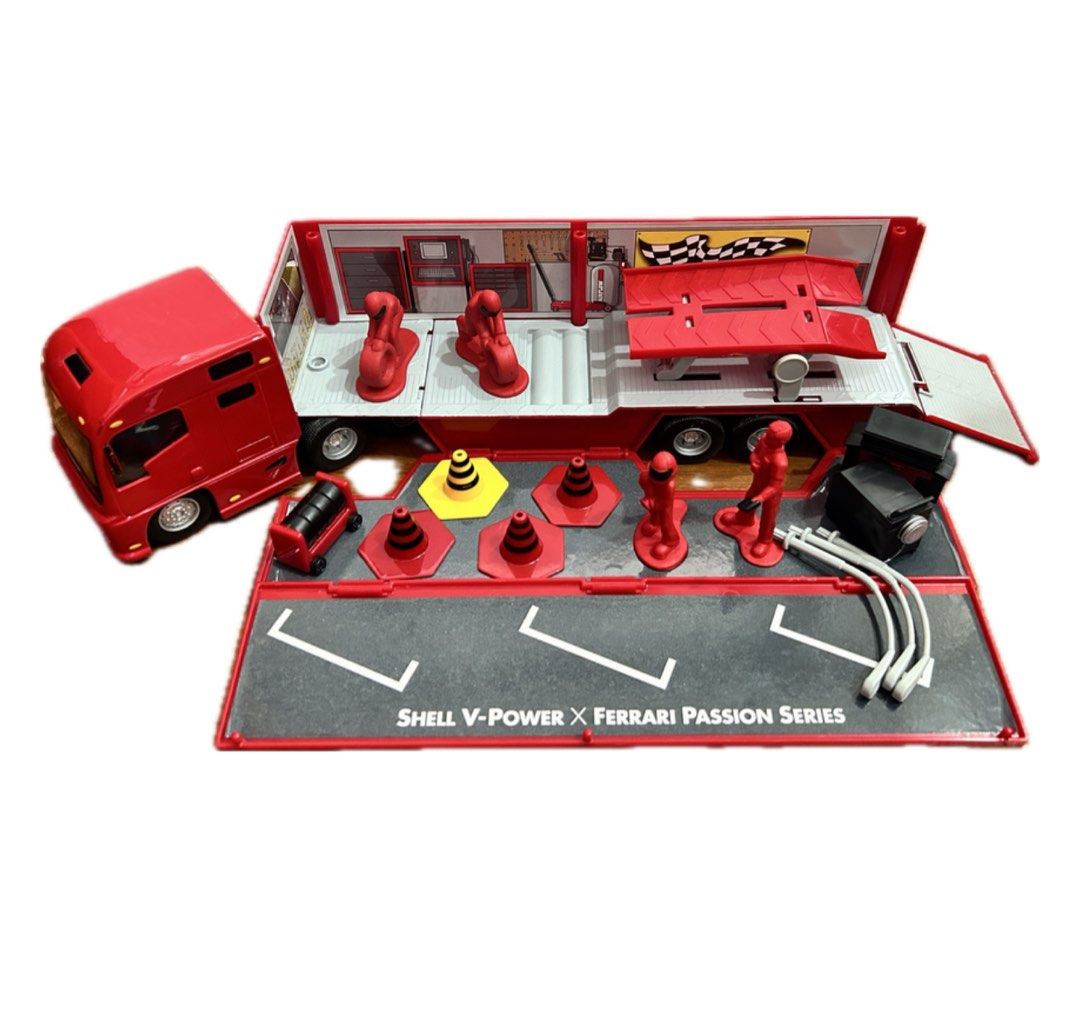 Bburago Shell V-Power X Ferrari Passion Series, Hobbies & Toys, Toys ...