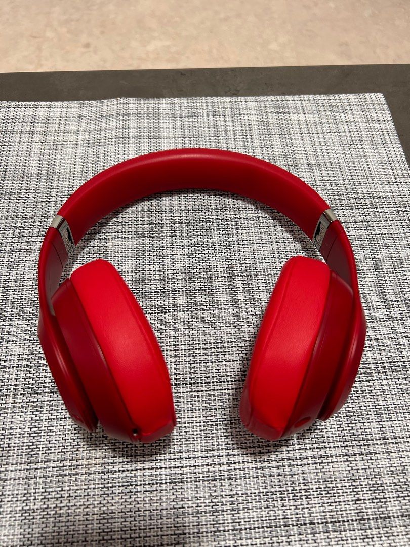 Beats Studio 3 red, Audio, Headphones & Headsets on Carousell